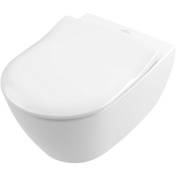 Унитаз подвесной Villeroy&Boch Subway 2.0 56х37, CeramicPlus, 5614R2R1 ...